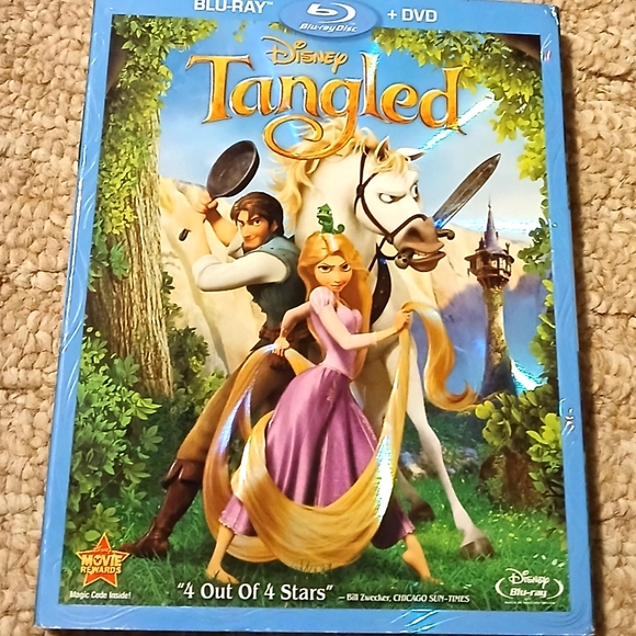Disney | Media | Walt Disney Tangled On Bluray Dvd | Poshmark